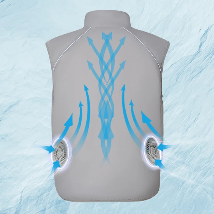 Factory Custom Smart Air Conditioning Clothing Fan Cooling Vest and ...