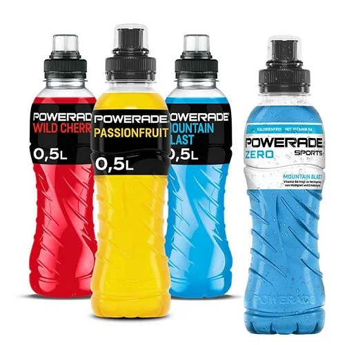 Powerade Zero Ion4 Advanced Electrolyte System Zero Calorie Sports ...