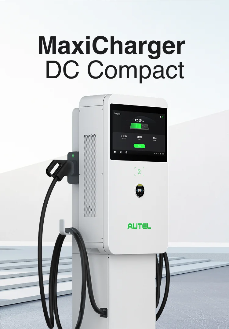 Autel Ev Dc Charger Ccs1 Ccs2 Chademo Car Charger Ev 21.5-inch Lcd ...