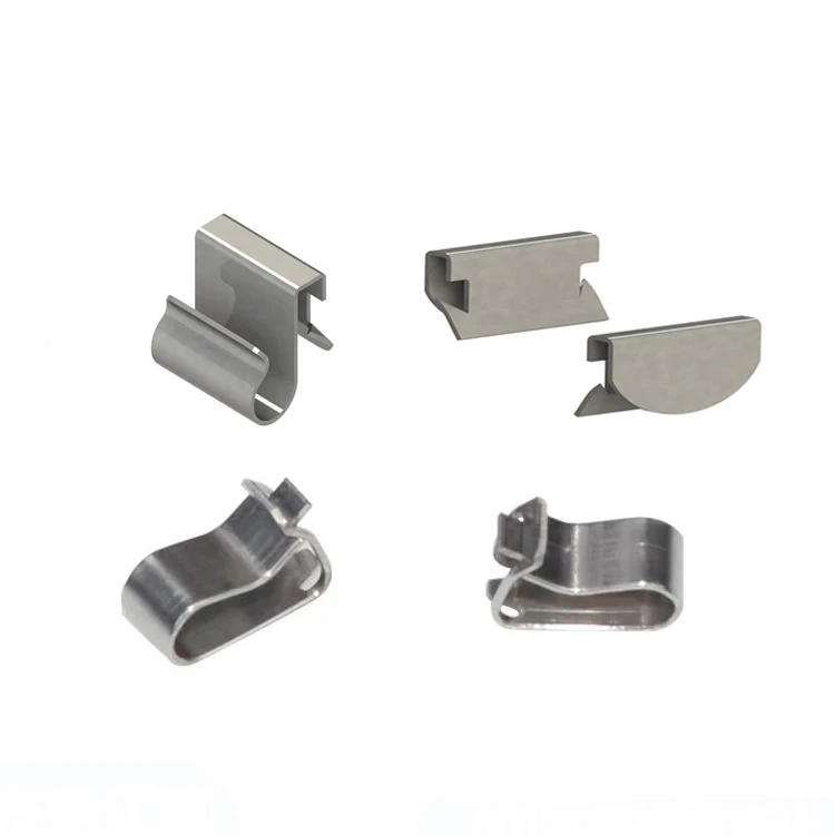 Custom Spring Fixed Clips Metal Stamping Bending Stainless Spring Steel ...
