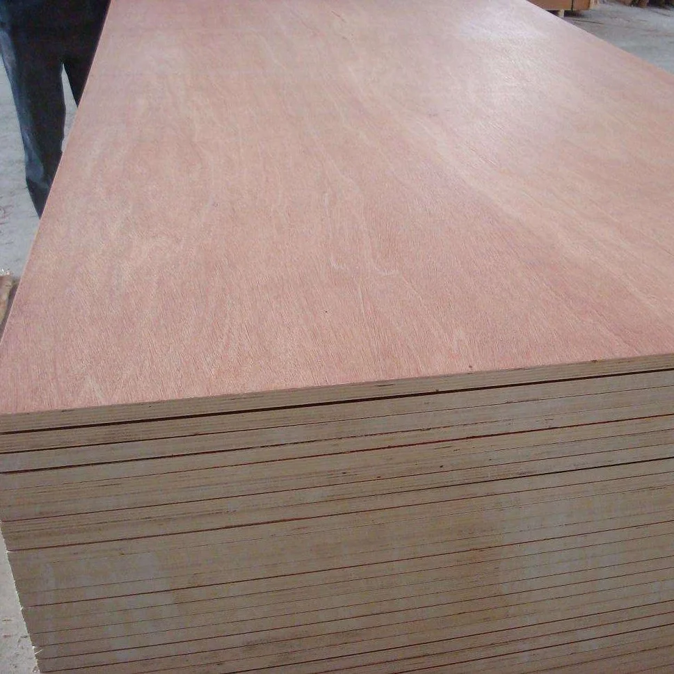 High Quality Red Poplar Plywood/hardwood Plywood For Furniture ...