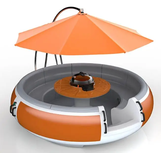 Outdoor Barbecue Yacht Bbq Donut Boat Near Me Camping Inflatable Bubble ...