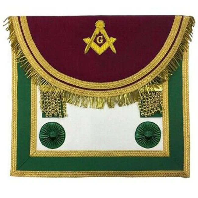 Masonic regalia Craft Provincial District Grand Master Full dress Apron ...