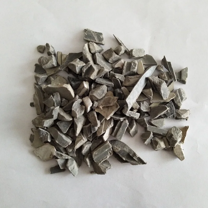 2021 Good Quality Recycled Pvc Crush Scrap Gray And White Color For ...