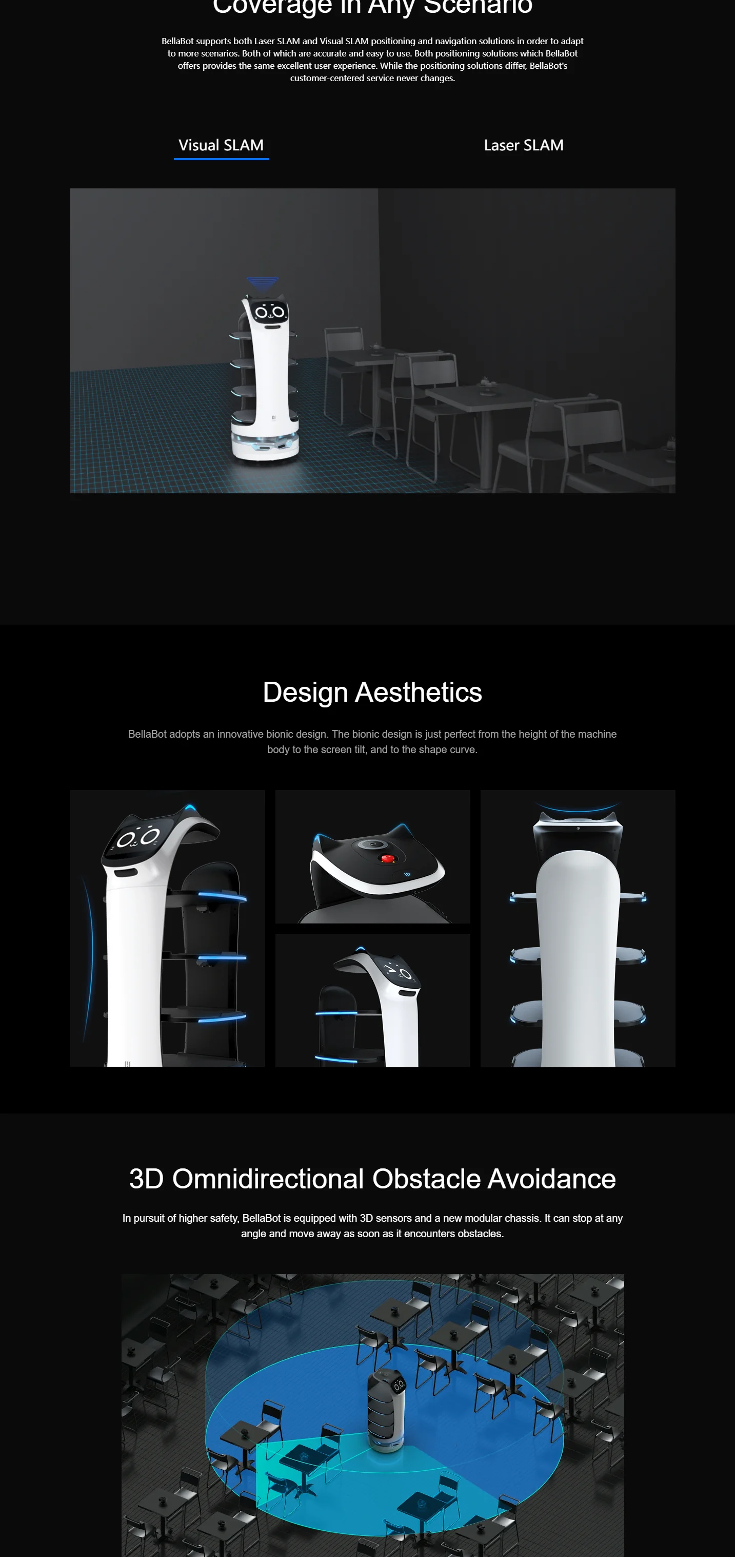Welcoming Guests Food Delivery Robot Price / Autonomous Delivery Robots / Restaurant Robot ...