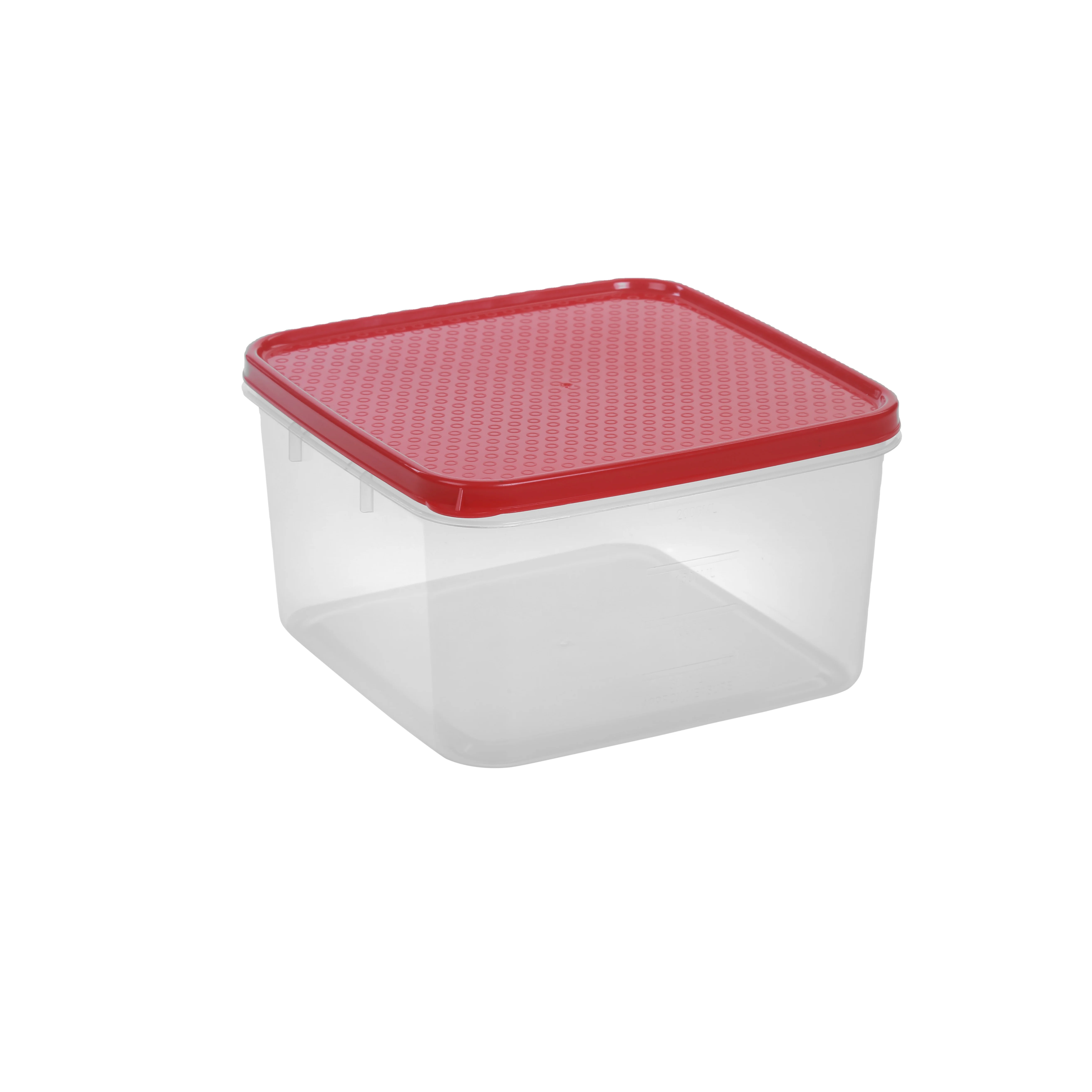2400 Ml Microwavable Plastic Food Container Eco Friendly Square Pp ...