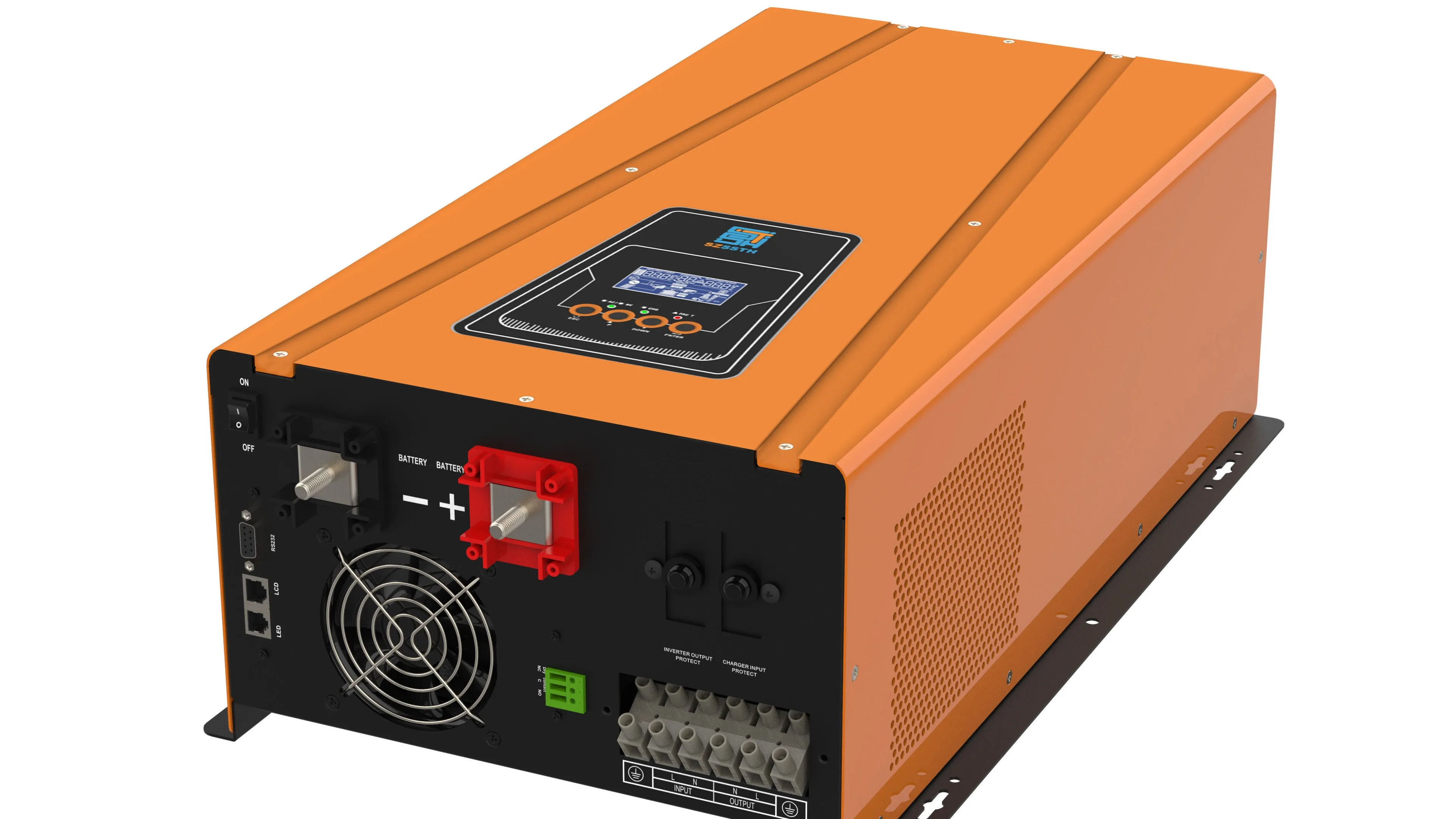 6000watts 6kw 6kva 24v 48v Dc To Ac Toroidal Inverter Solar Energy System 220v 230v Pure Sine ...