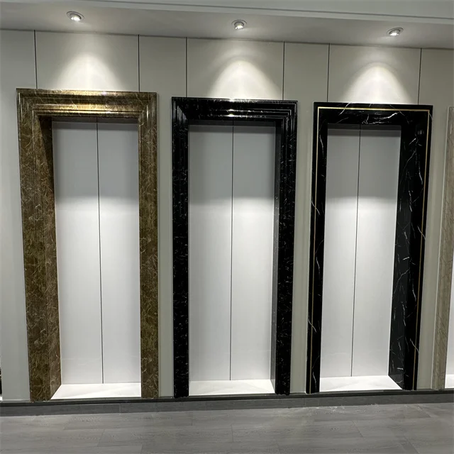 Stone Plastic Elevator Door Cover Line Parts Spare Parts Of Elevator ...
