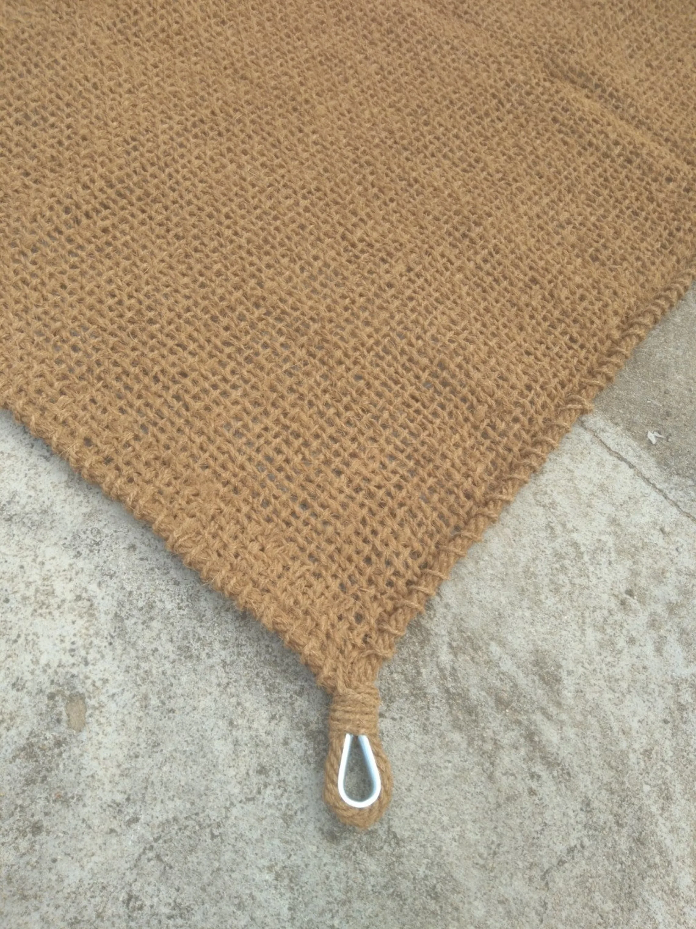 Sustainable coconut cloth shade sail outdoor sunshade coir net sails ...