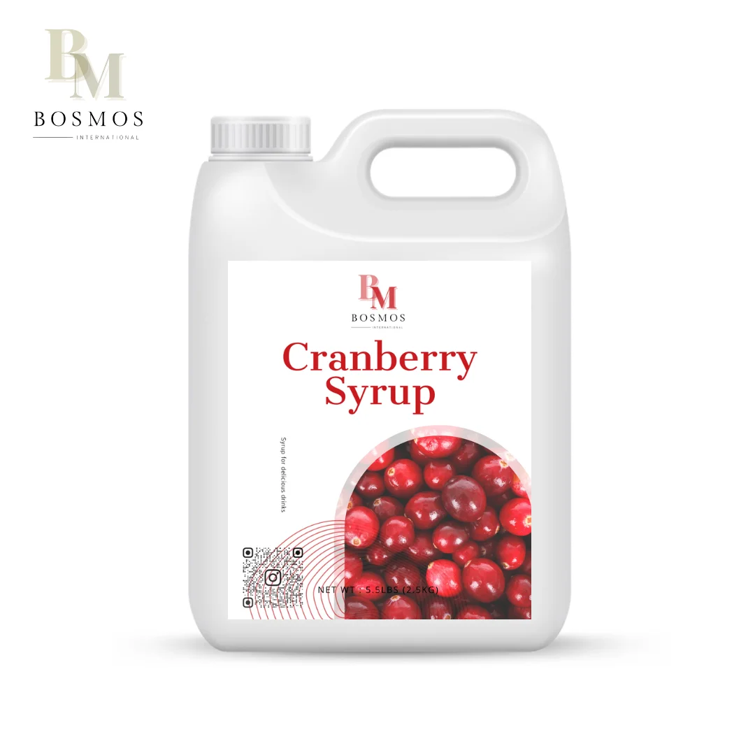 Bosmos_ Cranberry syrup 2.5kg - Best Taiwan Bubble Tea Supplier ...