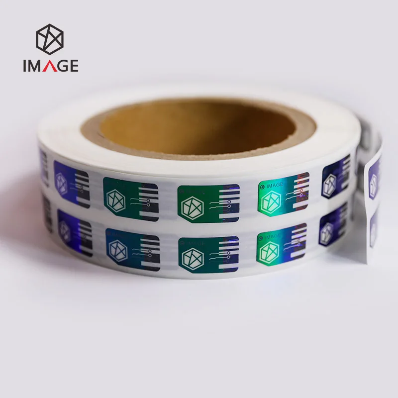 3D Custom QR Code Hologram Sticker - Anti-Counterfeit Label