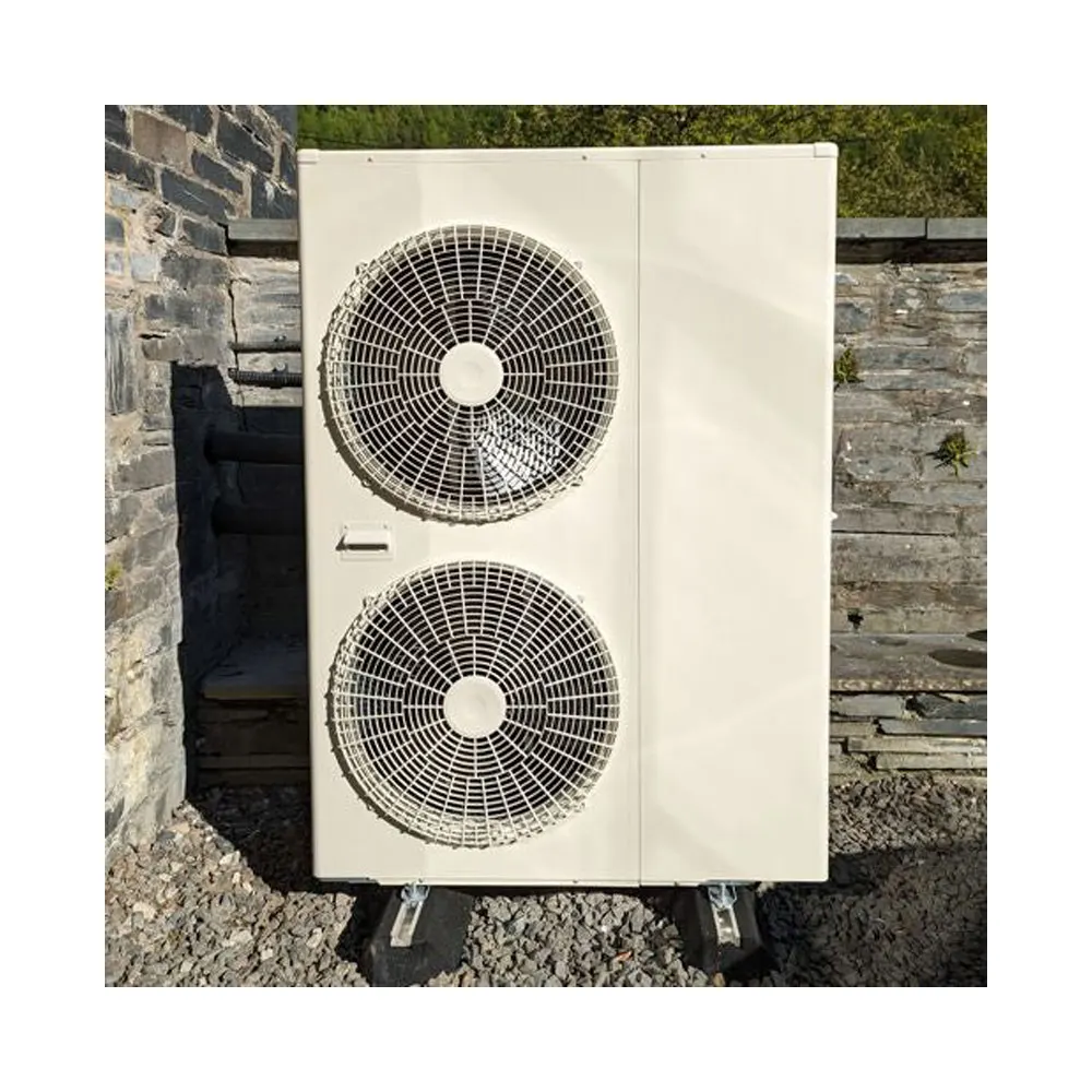 air Source High Temp Heatpump CO2 R744 Refrigerant Residential Split ...