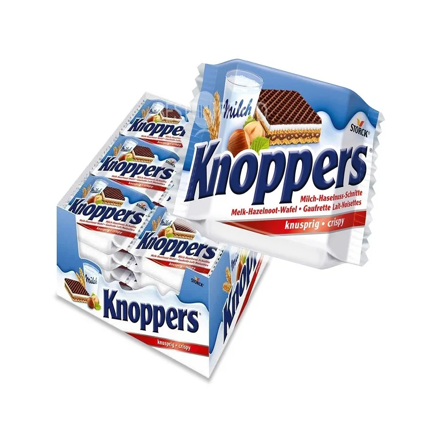 Knoppers Milk Chocolate Hazelnut Wafer Candy,Share Size 6 Pack,5.03oz ...