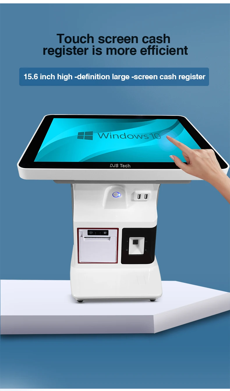 White 15.6inch Smart Mobile I7 2-10gen Cpu Touch Pos Ram 8gb Ssd 256gb ...