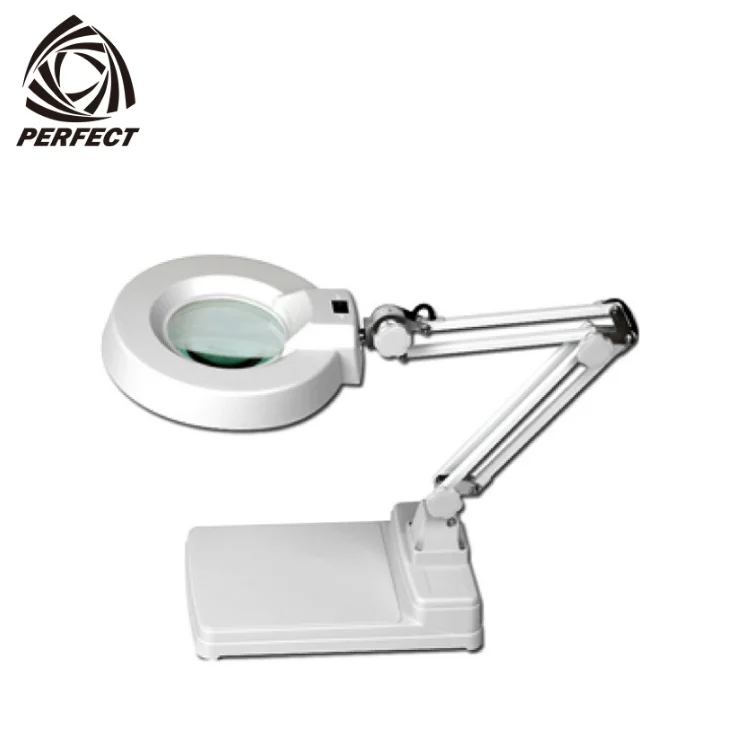 Highly Recommended White Plastic Magnifier Table Lamp| Alibaba.com