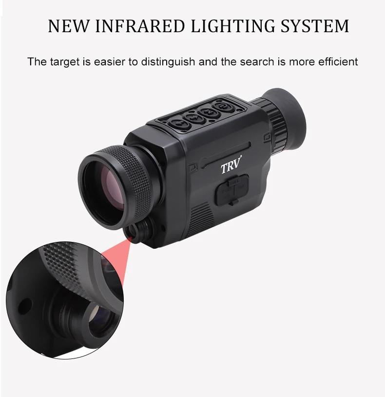 7-19x Magnification 40mm Objective Size Can Observe 300-600m Can Be ...