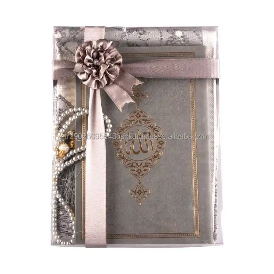 Islamic Quran Gift Sets Thermo Leather Cover Quran With High Quality ...