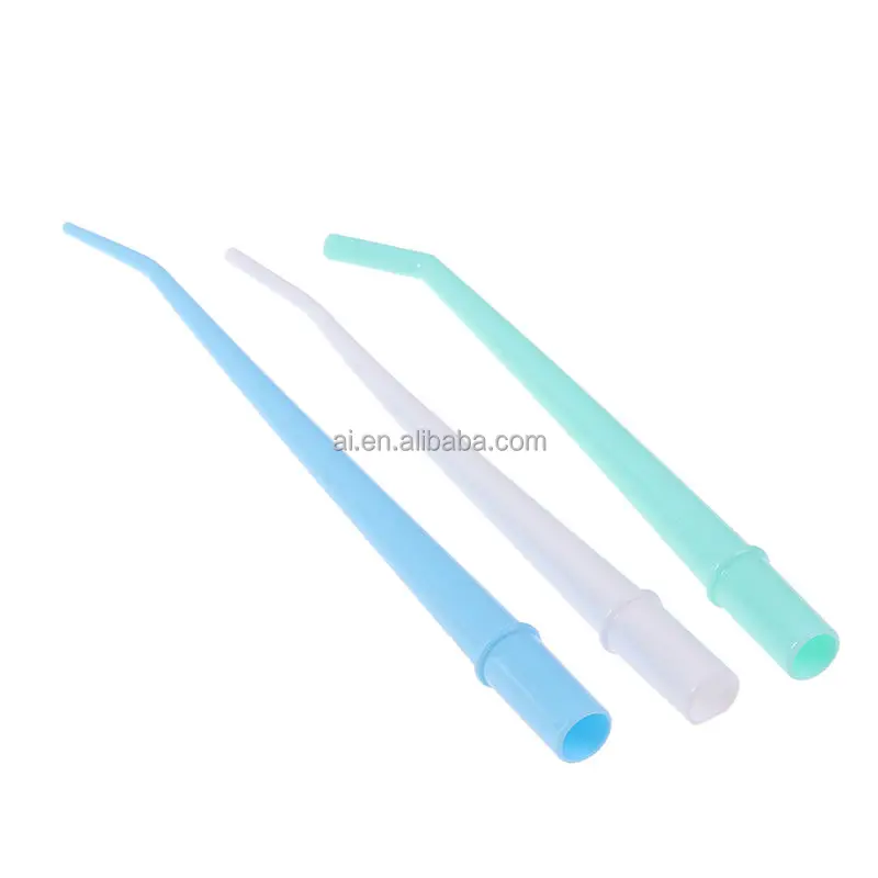 Dental Disposable Saliva Aspirator Ejector Suction Tube Surgical Strong ...