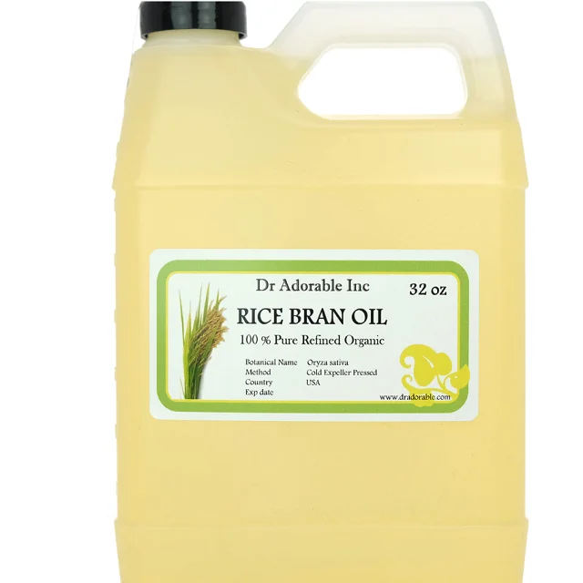 Rice Bran Oil Cold Pressed Rice Bran Oil On Sale Cosmetic Liquid Pure ...