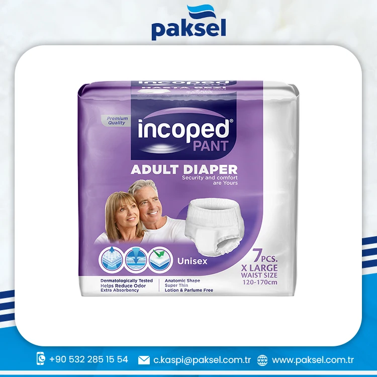 Disposable Incoped Pant Unisex Adult Diaper Medium Large And Ex Large ...