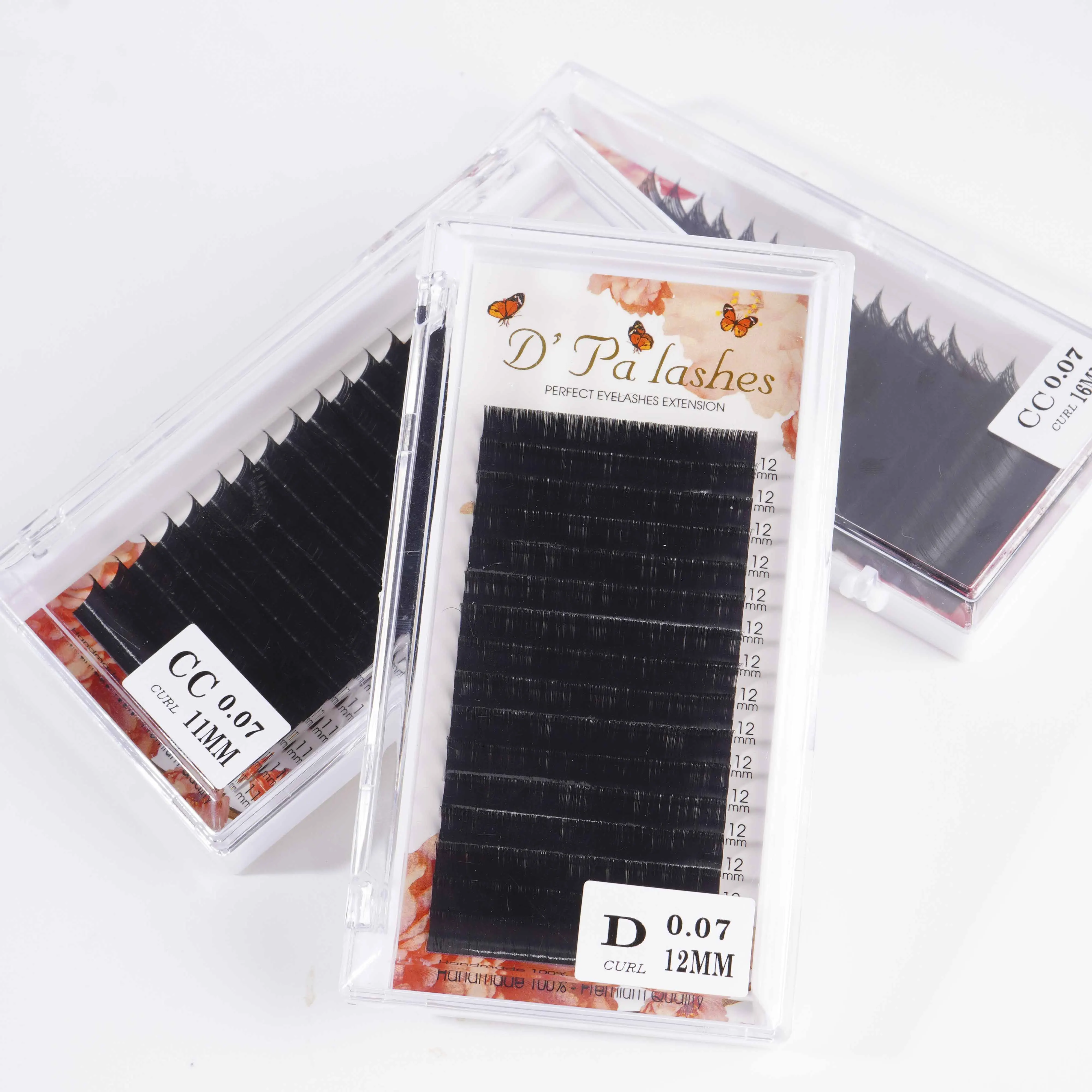 Wholesale Individual Eyelash Extensions 0.07 - 0.1 Mm Eyelash Extension ...