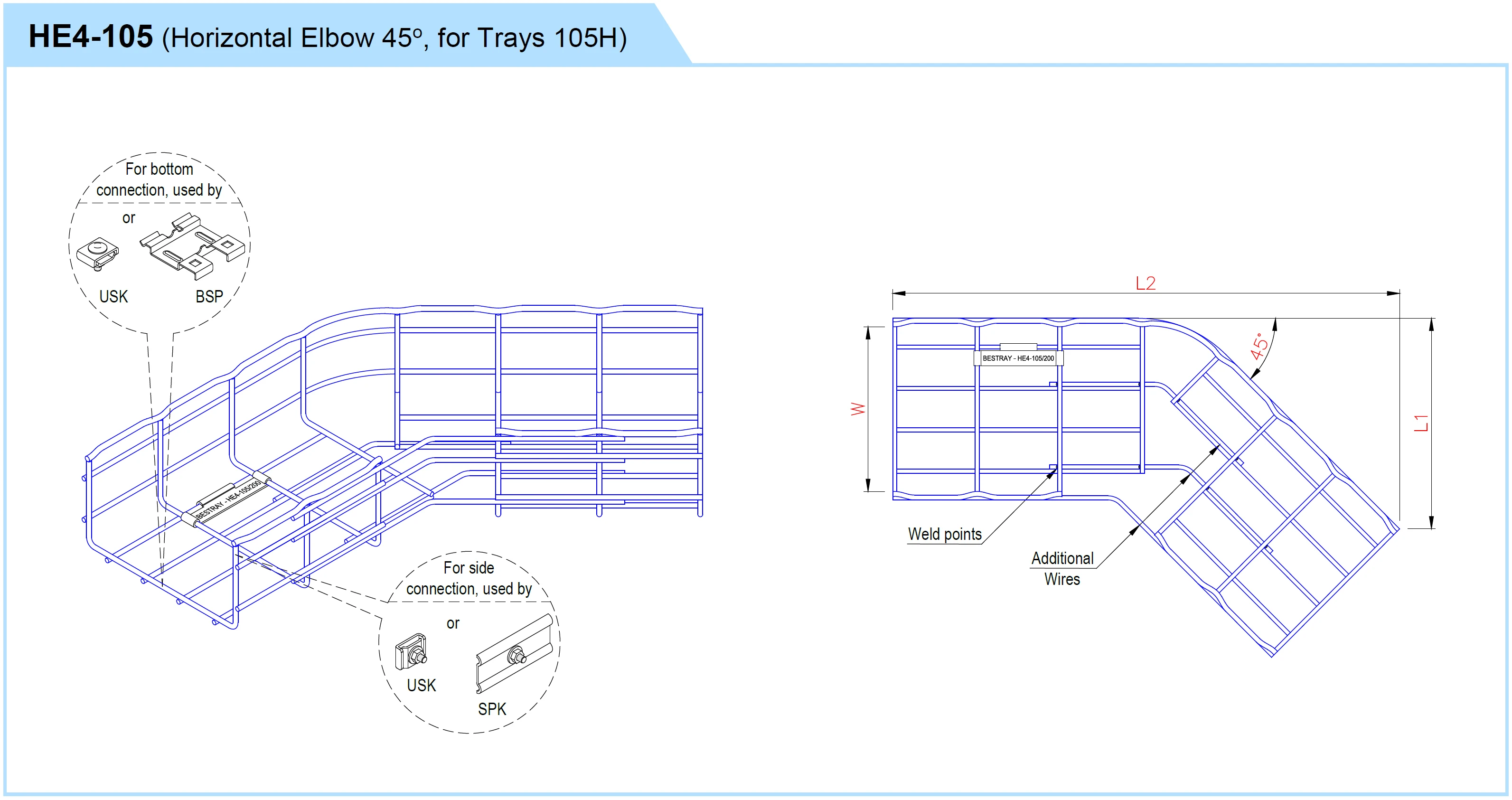 Bestray Vietnam Factory Cable Tray - Durable & Versatile