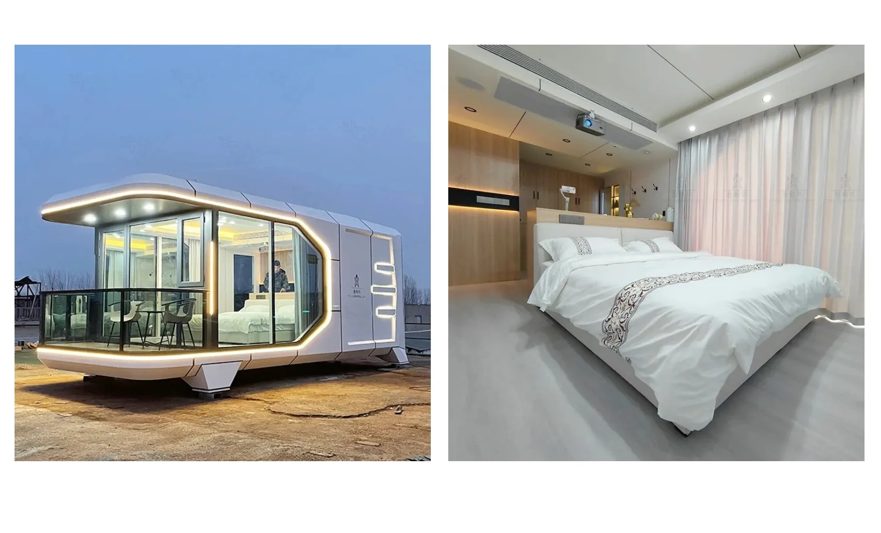 Capsule Cabin Homestay Prefab House Design For Tourist Resort ...