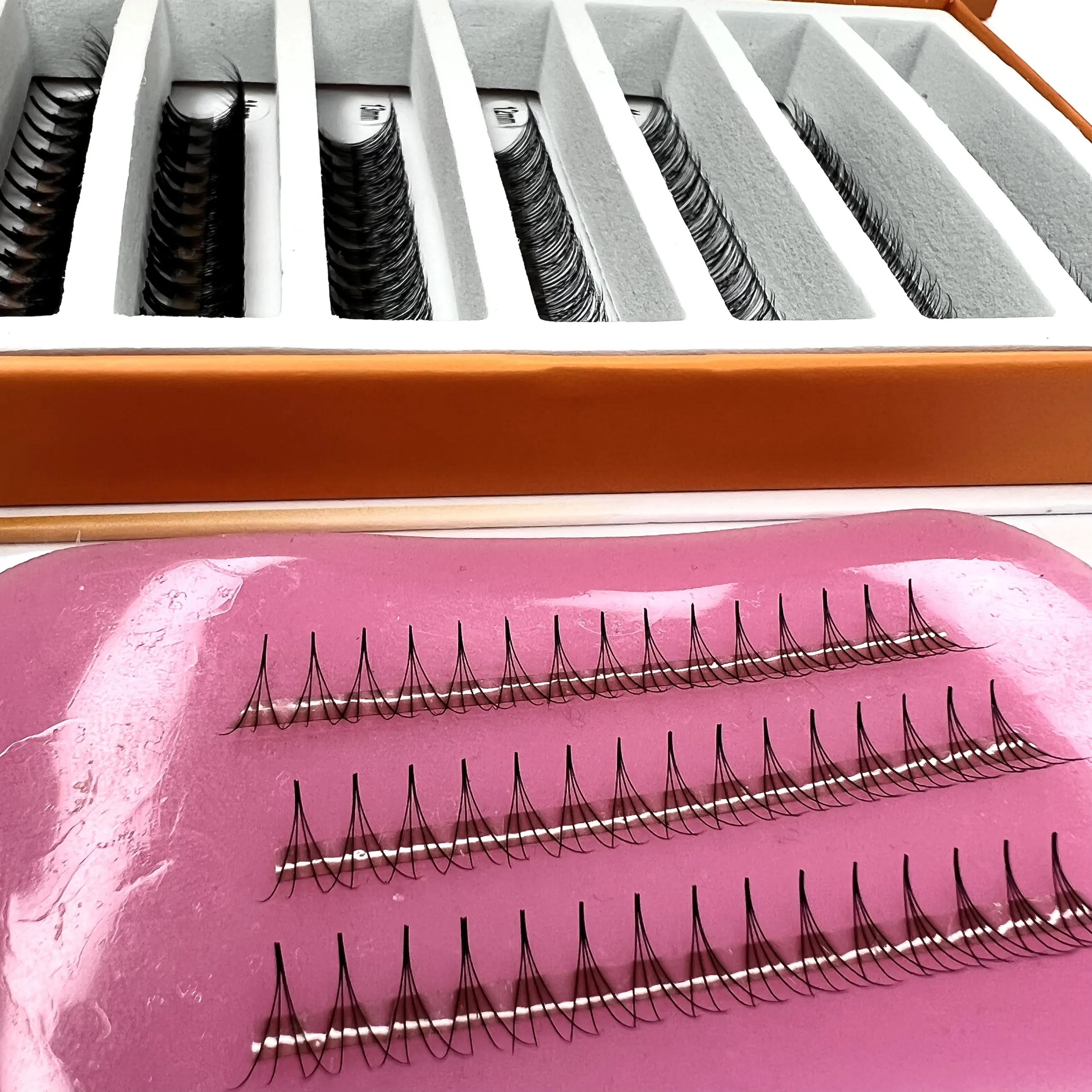 Promade Fans Mix 7 Length 1050 Fans 4d 5d Eyelash Lash Variety Soft ...