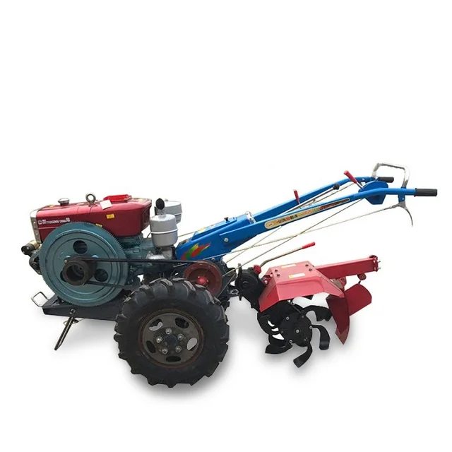 Wholesale 18hp Two Wheel Farm Walking Tractor for Agriculture