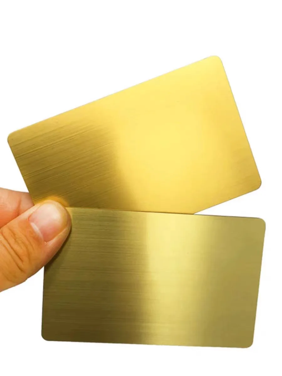 Printable Stainless Steel Smart VIP Membership Cards Blank Customized ...