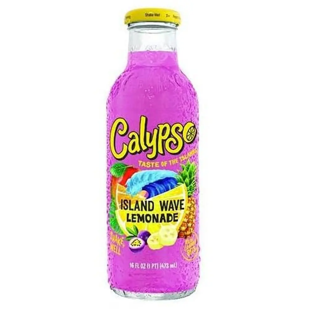 Calypso 12 X Bottles Island Wave Lemonade 473ml - Buy Calypso Drink ...