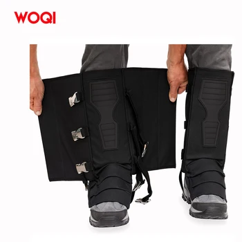 Woqi Leg Gaiters Waterproof And Adjustable Walking Snow Gaiters With ...