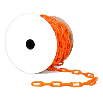 Injection-molded Plastic Link Chain,8mm X 30m,For Road Safety Warning ...