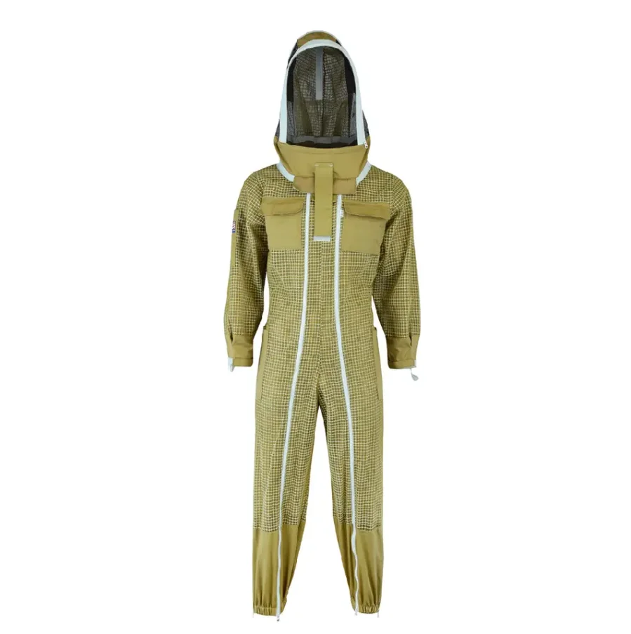 New Beeattire Ventilated Bee Suit 3 Layer Mesh Bee Protection New Light ...