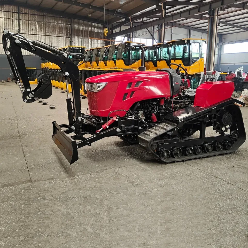 Mini Crawler Tractor Mini Crawler Cultivator For Farm And Garden - Buy ...