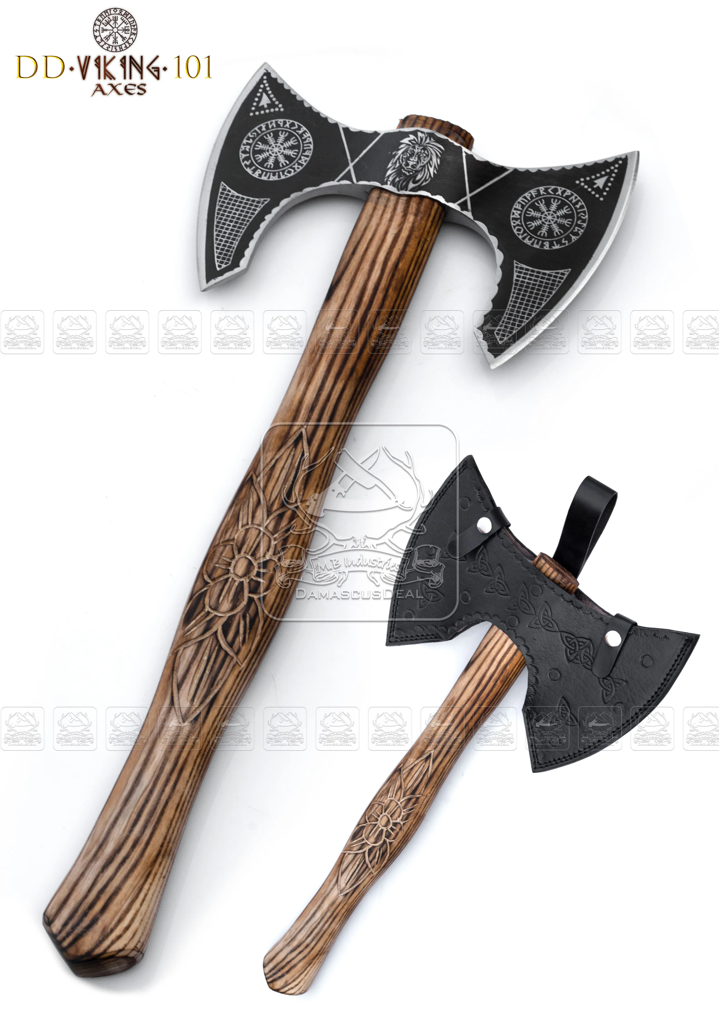 Hand Forged Viking Axe Dd-vikingaxe-105 Northmen Tomahawk Viking Style ...