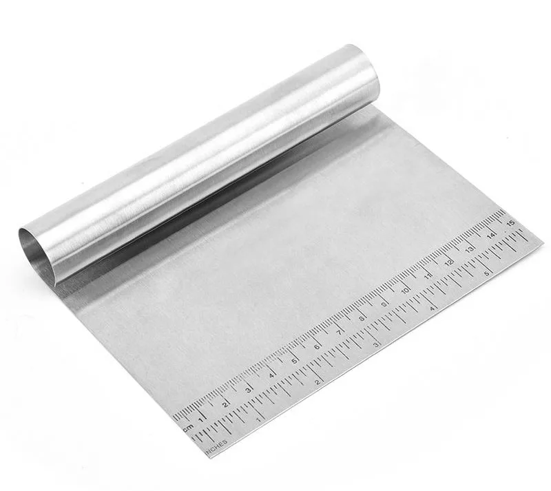 Bps141 Stainless Steel Pizza Dough Cake Scraper High Quality Pizza ...