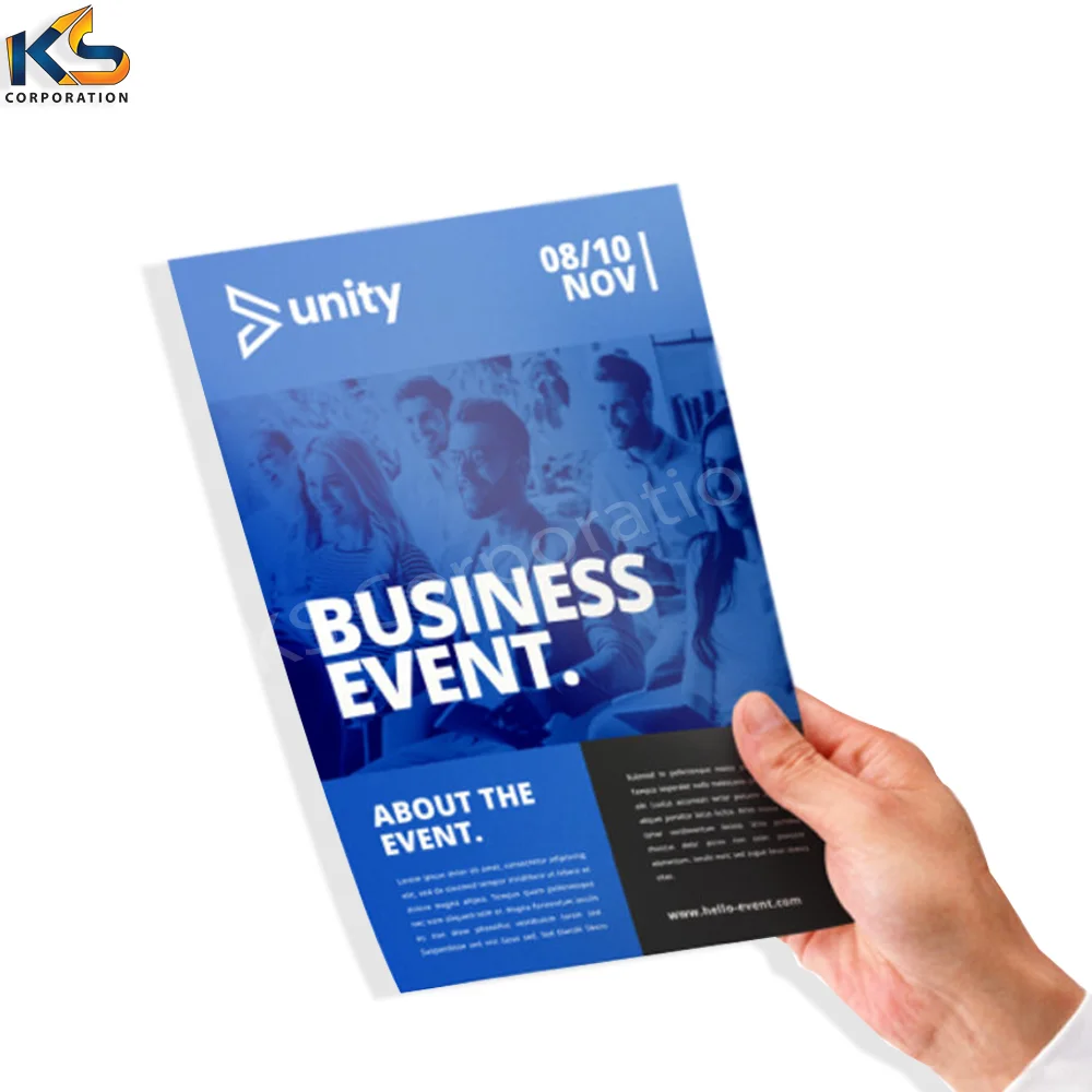 Custom Flyer Good Quality Flyers Advertising Publicite Trifold Magazine Brochure Printing Custom ...