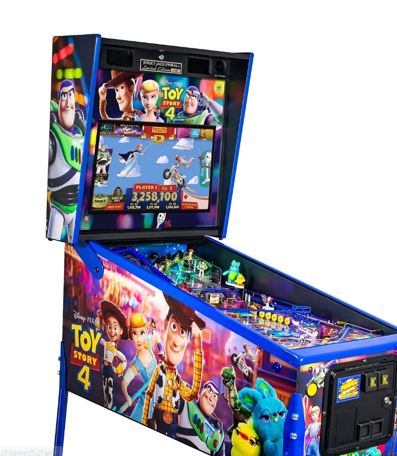 Toy Story 4 Pinball Machine Revealed,First Video And Playfield Images ...