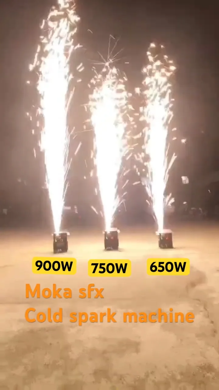 Moka Sfx 900w Spray 3-6m Cold Sparkler Cold Spark Machine Manufacturers ...