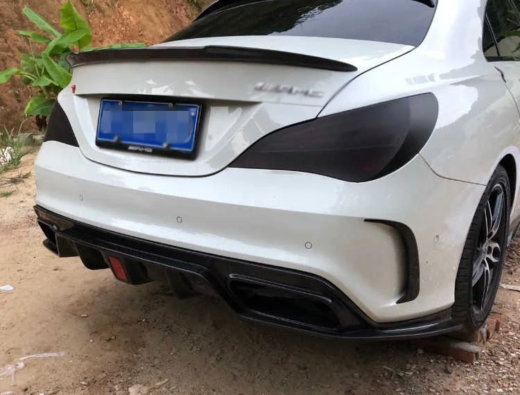 Carbon Fiber Rear Diffuser for Mercedes Benz W117 CLA 45 AMG