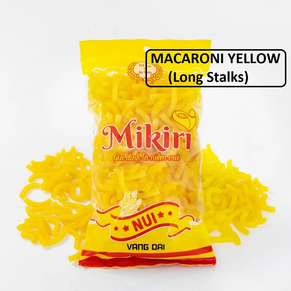 Macaroni From Viet Nam Shape Long Tubular Color Yellow Date 1 Years ...