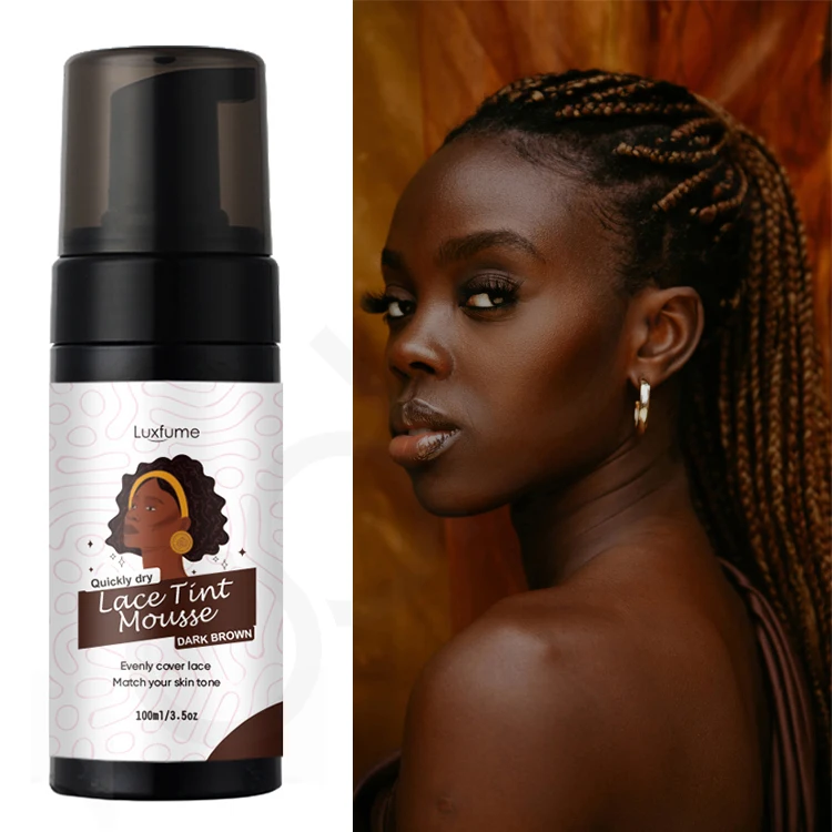 ODM Wholesale Tint Mousse Lace Wig and Frontal Styling