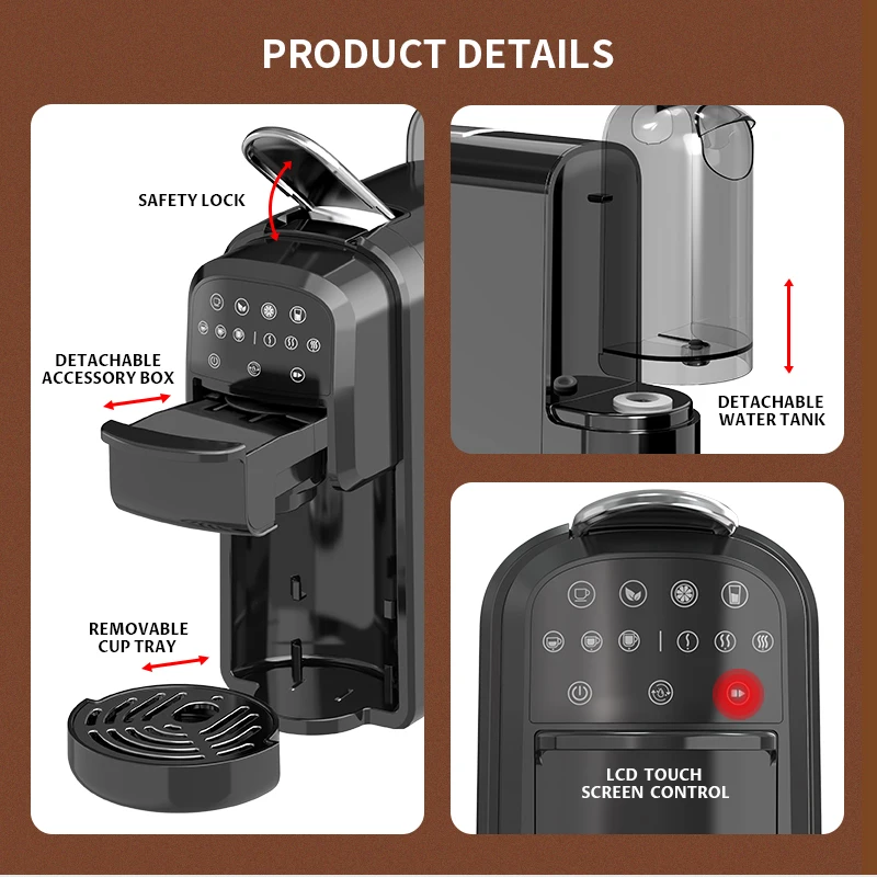 20bar Wholesale Multi Espresso Capsule Coffee Machine