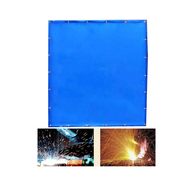 Fire Resistant Pvc Soft Plastic Fire Blanket Screen Curtain Welding ...