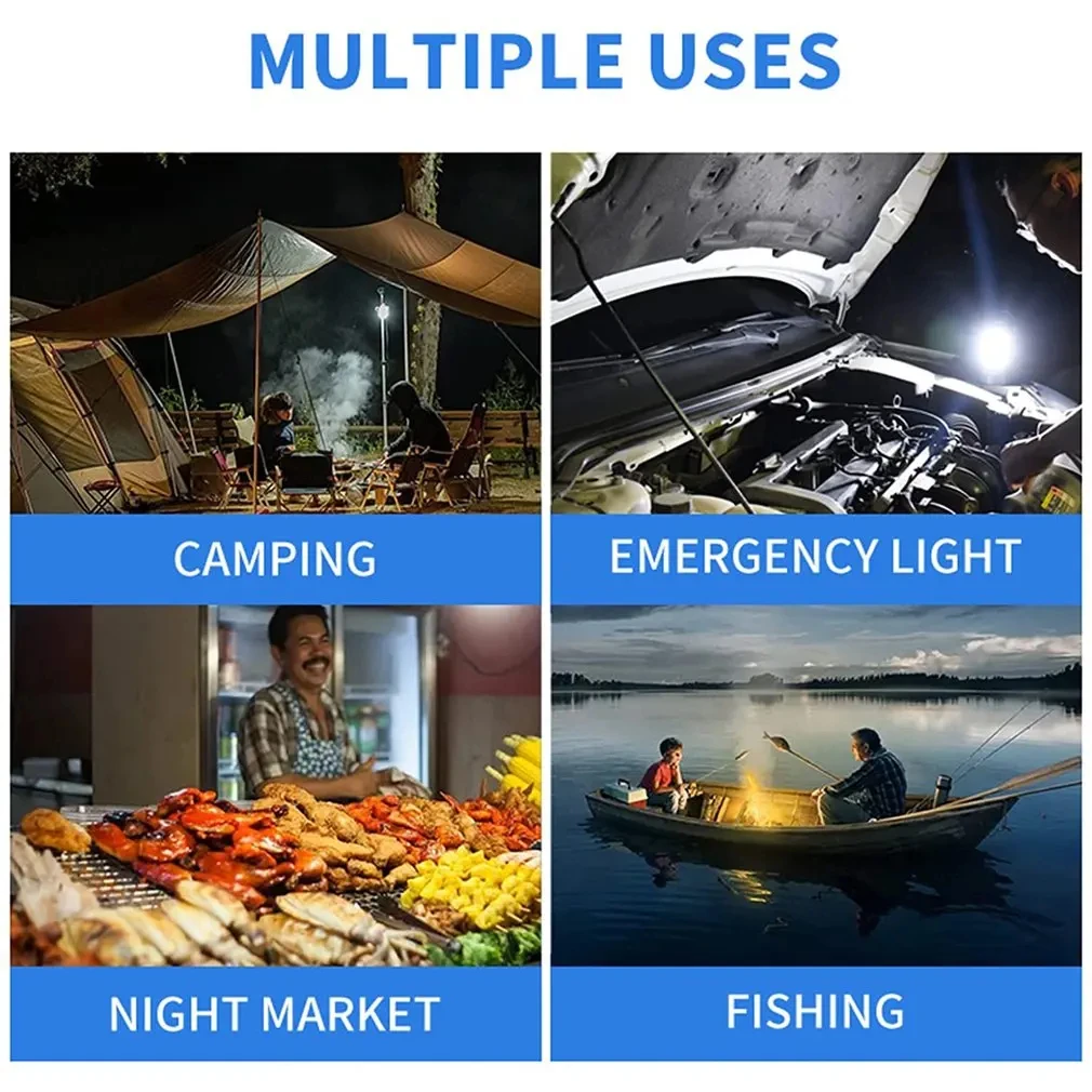 Brightenlux Outdoor Portable Solar Football Emergency Light