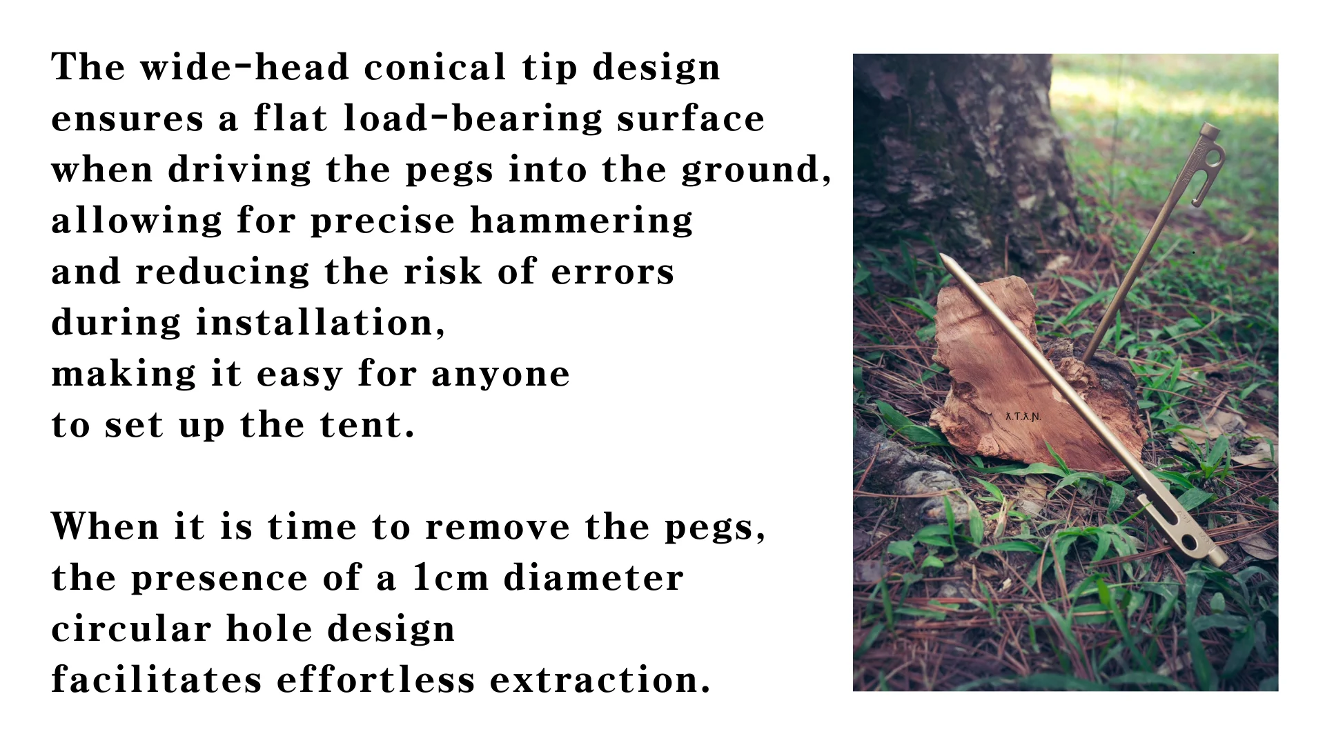 Camp Peg - Buy High Strength Camp Peg,Camp Peg Made Of Titanium Alloy ...