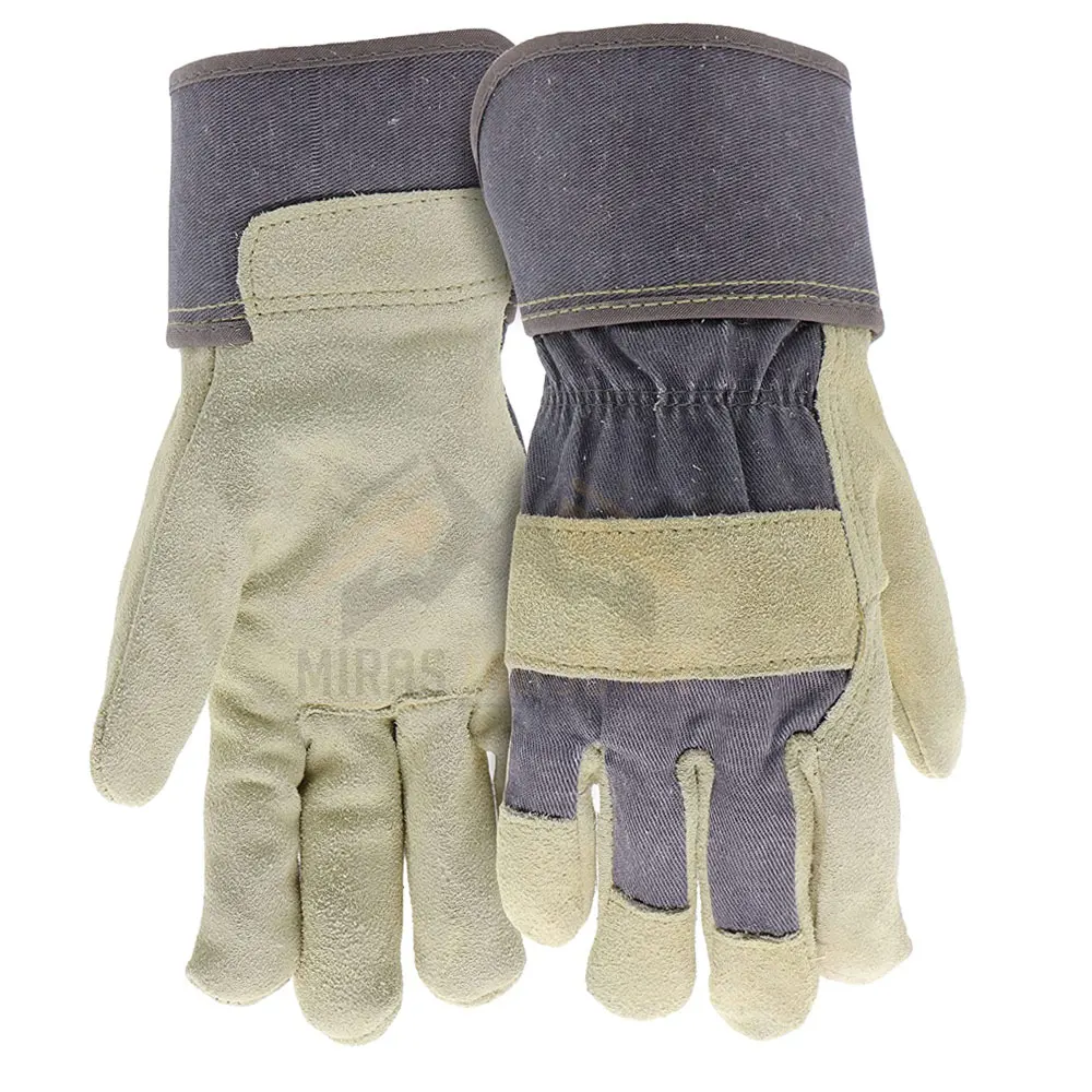 Hand Protection Soft Leather Safety Gloves Breathable Safety Gloves ...