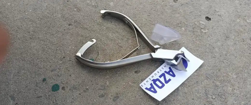 High Quality Toe Nail Cutter Sharp Strong Blade Spring Acton Stainless ...