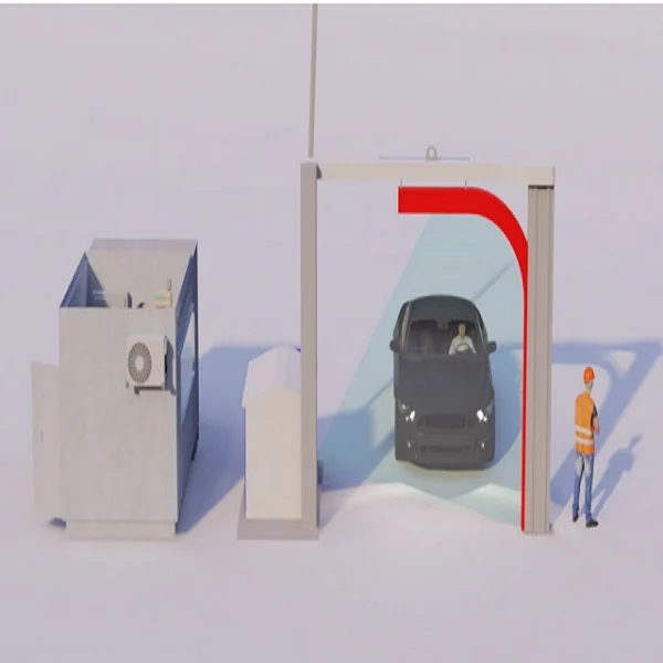 Remote Control X-ray Passenger Car And Van Scanning System - Buy X-ray ...